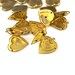8 Vintage Blank Heart Photo Lockets, Vintage 1950s Heart Locket Blank ...