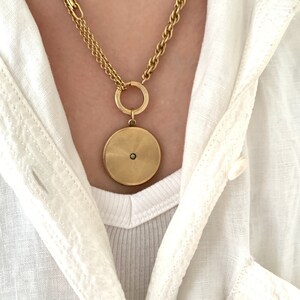 Vintage Antique Gold Filled Engine Turned Locket With "m" Initial ...