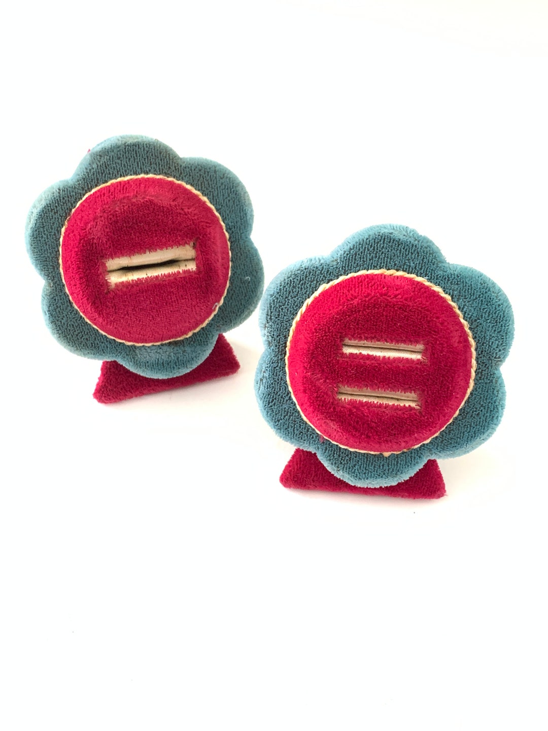 Vintage Ring Store Display, Art Deco Velvet Ring Display, Velvet Ring ...