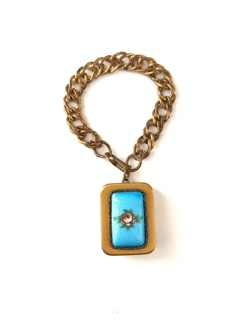 Beautiful Vintage Swiss Music Box Bracelet With Guilloche Enamel Flower ...