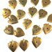 8 Vintage Blank Heart Photo Lockets, Vintage 1950s Heart Locket Blank ...