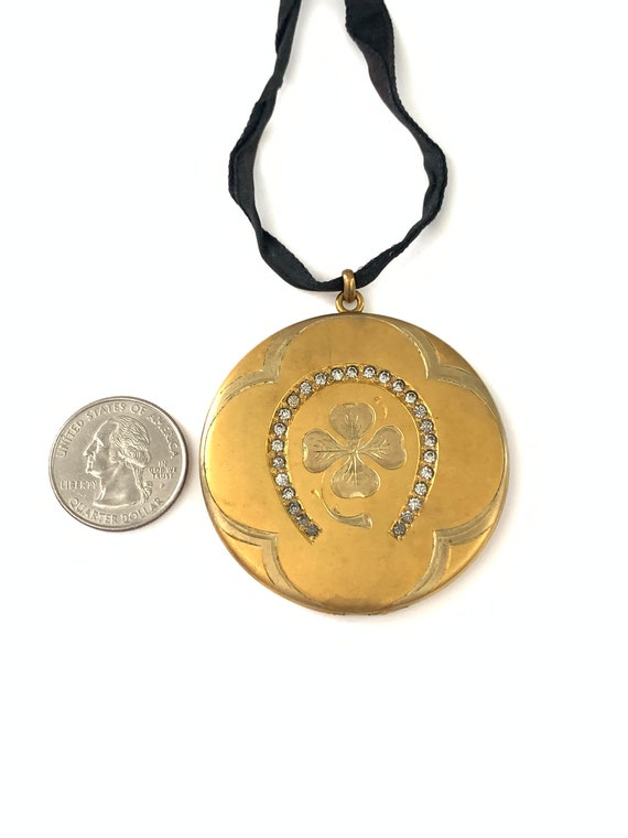 Stunning HUGE Antique Four Leaf Lucky Clover and Paste - Etsy