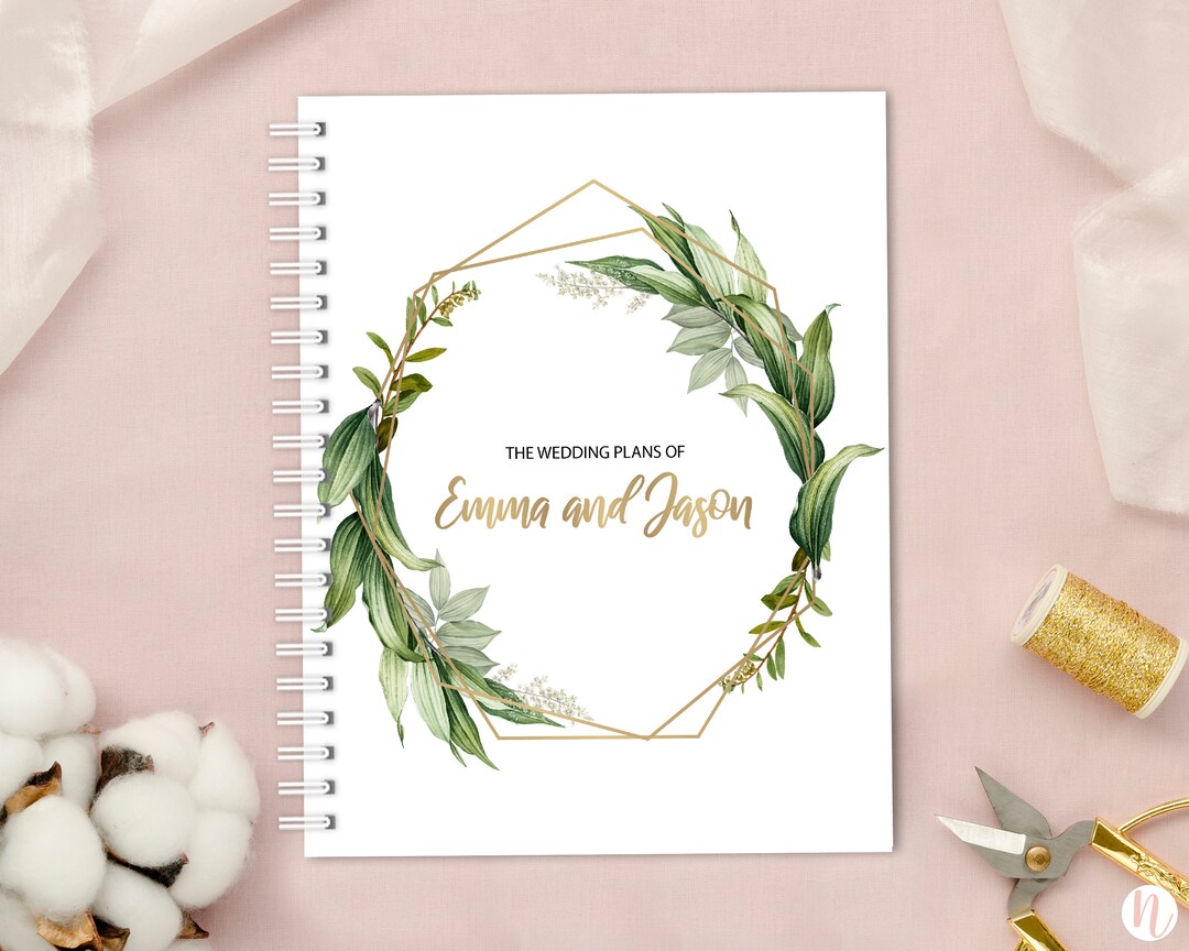 Wedding Planner, Bridal Planner, Personalized Wedding Planning Book ...