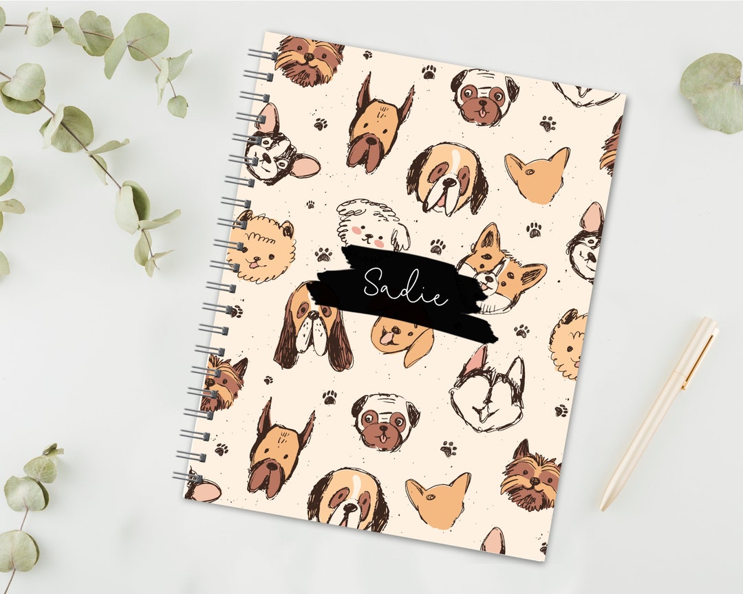Dog Journal, Puppy Scrapbook, New Puppy Gift, Dog Lover Gift, Dog ...