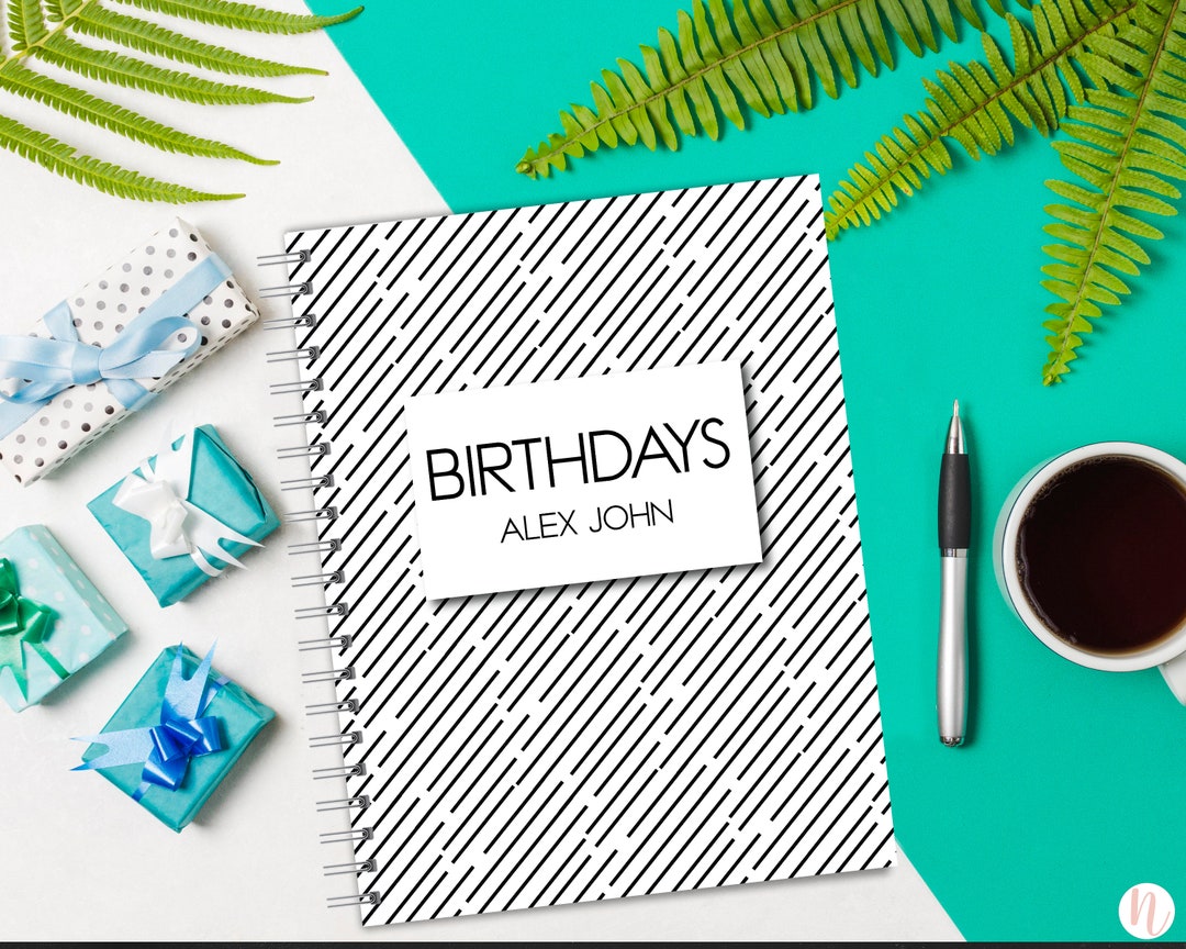 Birthday Memory Book, Birthday Interview Book, Baby Book, First ...
