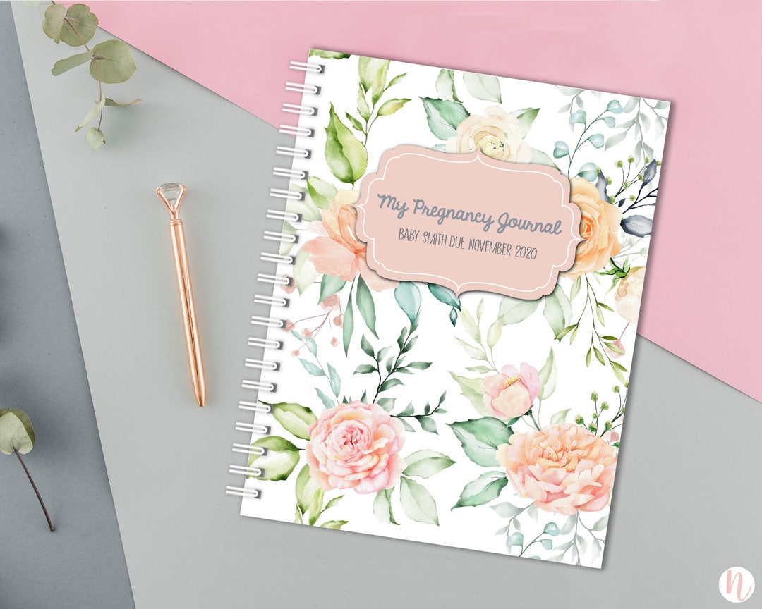 Personalized Pregnancy Journal, Pregnancy Planner, Pregnancy Memory ...