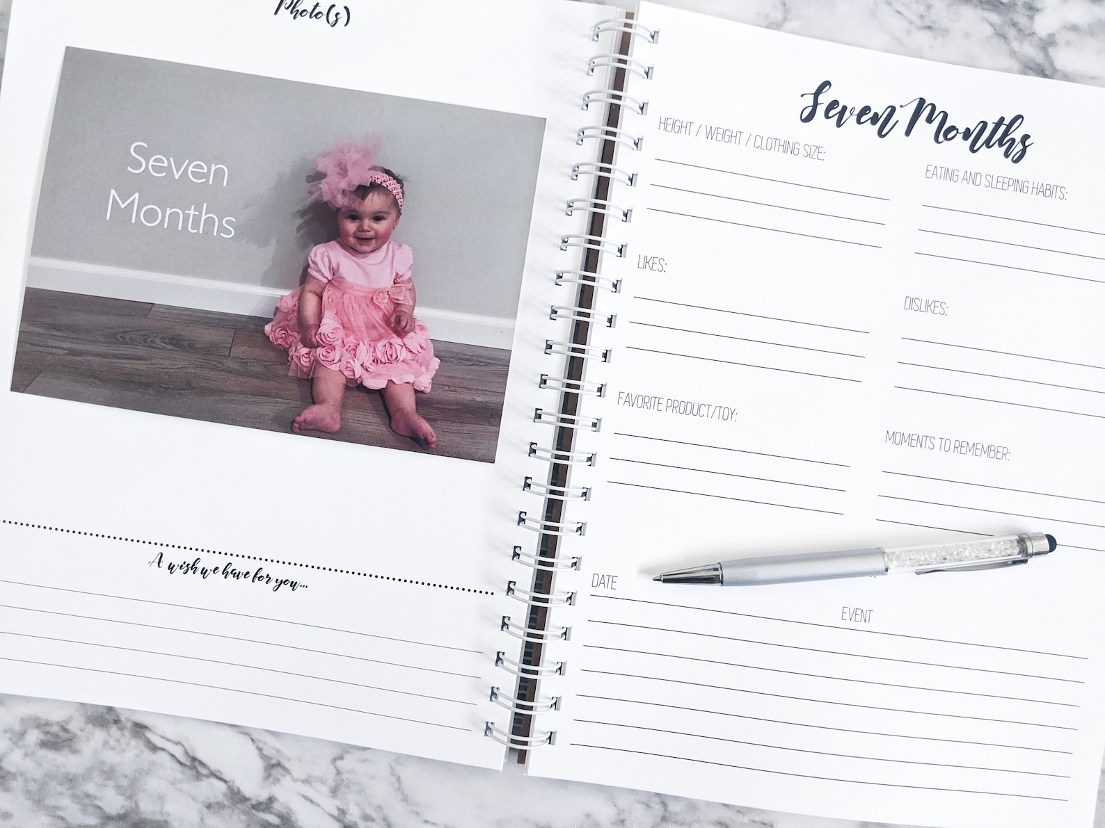 Baby Book Baby Memory Book Personalized Gift for New Baby - Etsy