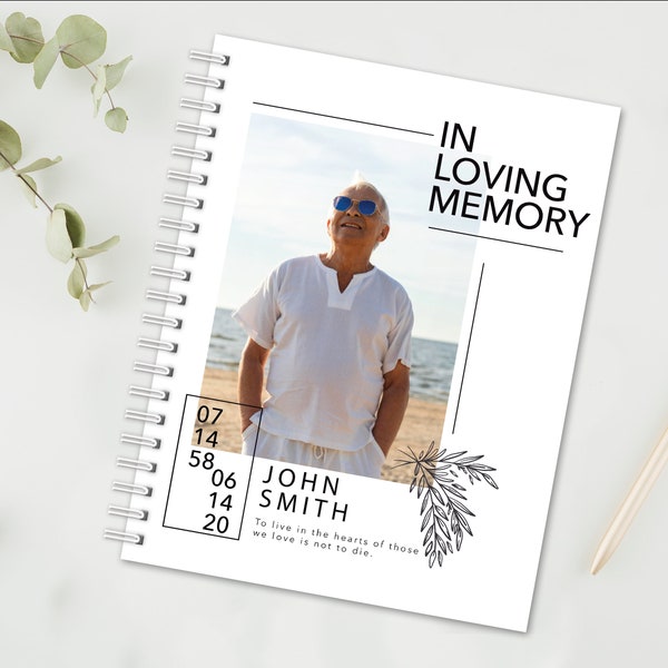 Condolence Book - Etsy