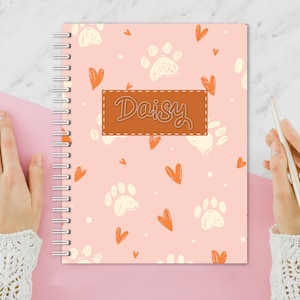 Dog Memory Book, Puppy Scrapbook, New Puppy Gift, Dog Lover Gift, Dog ...