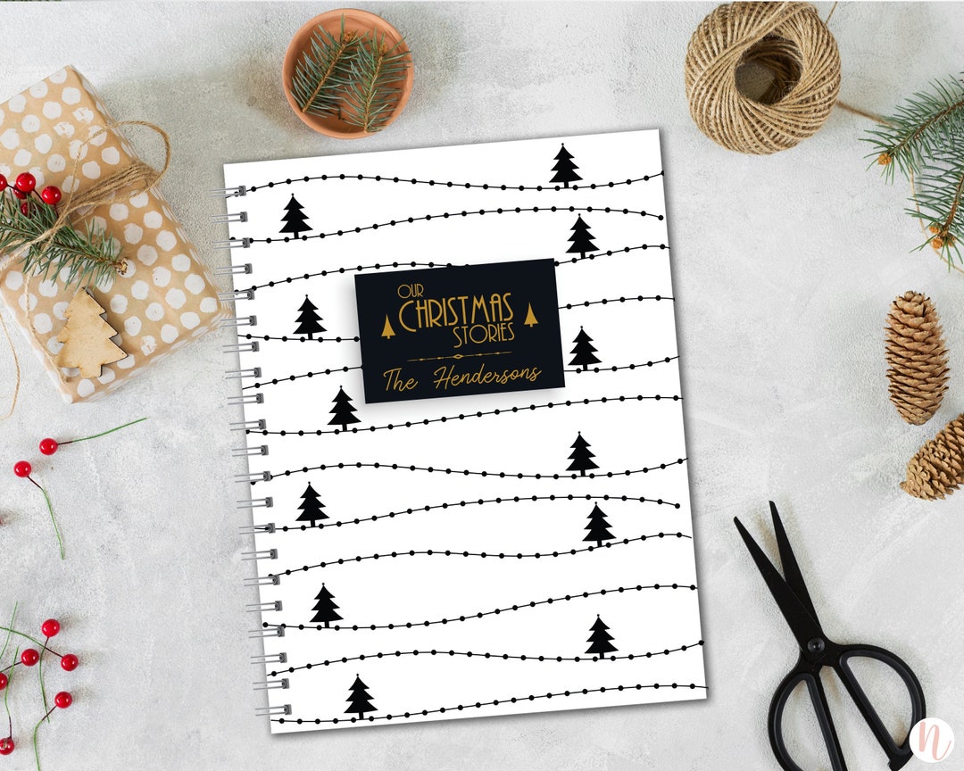 Christmas Memory Book, Family Christmas Journal, Christmas Keepsake ...