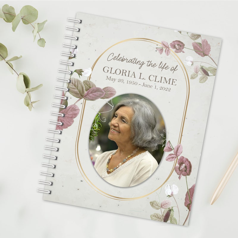 Condolence Book - Etsy