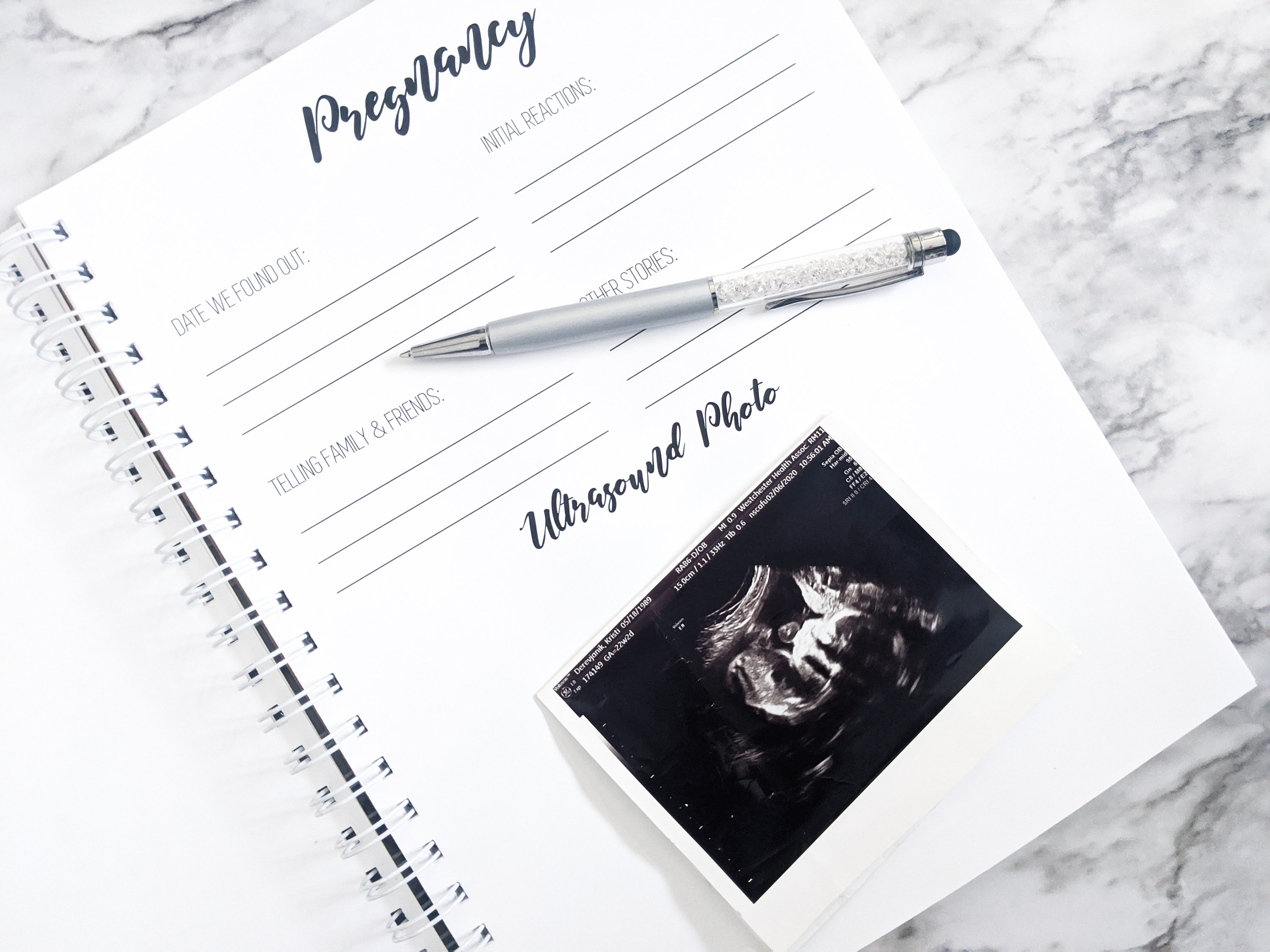 Personalized Baby Book | Pregnancy to First Year Journal | Baby Shower ...