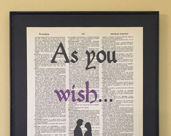 Princess Bride as You Wish Svg - Etsy