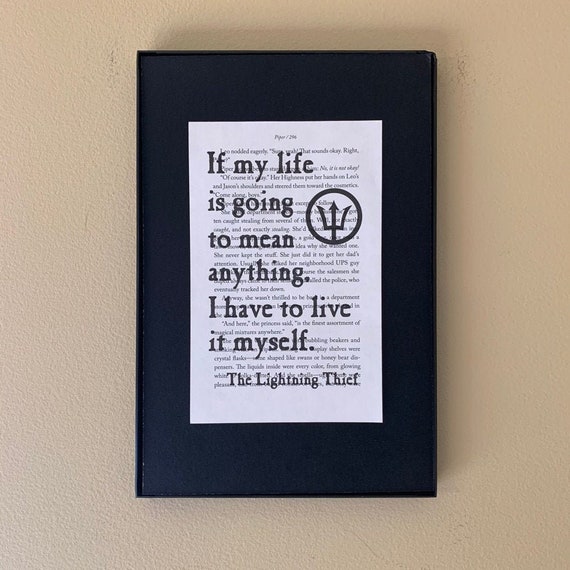 If My Life is Going to Mean Anything I Have to Live It Myself - Etsy