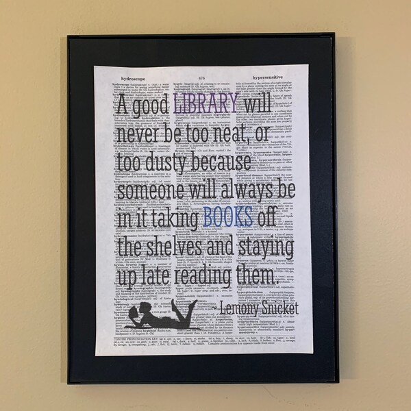 Lemony Snicket - Etsy