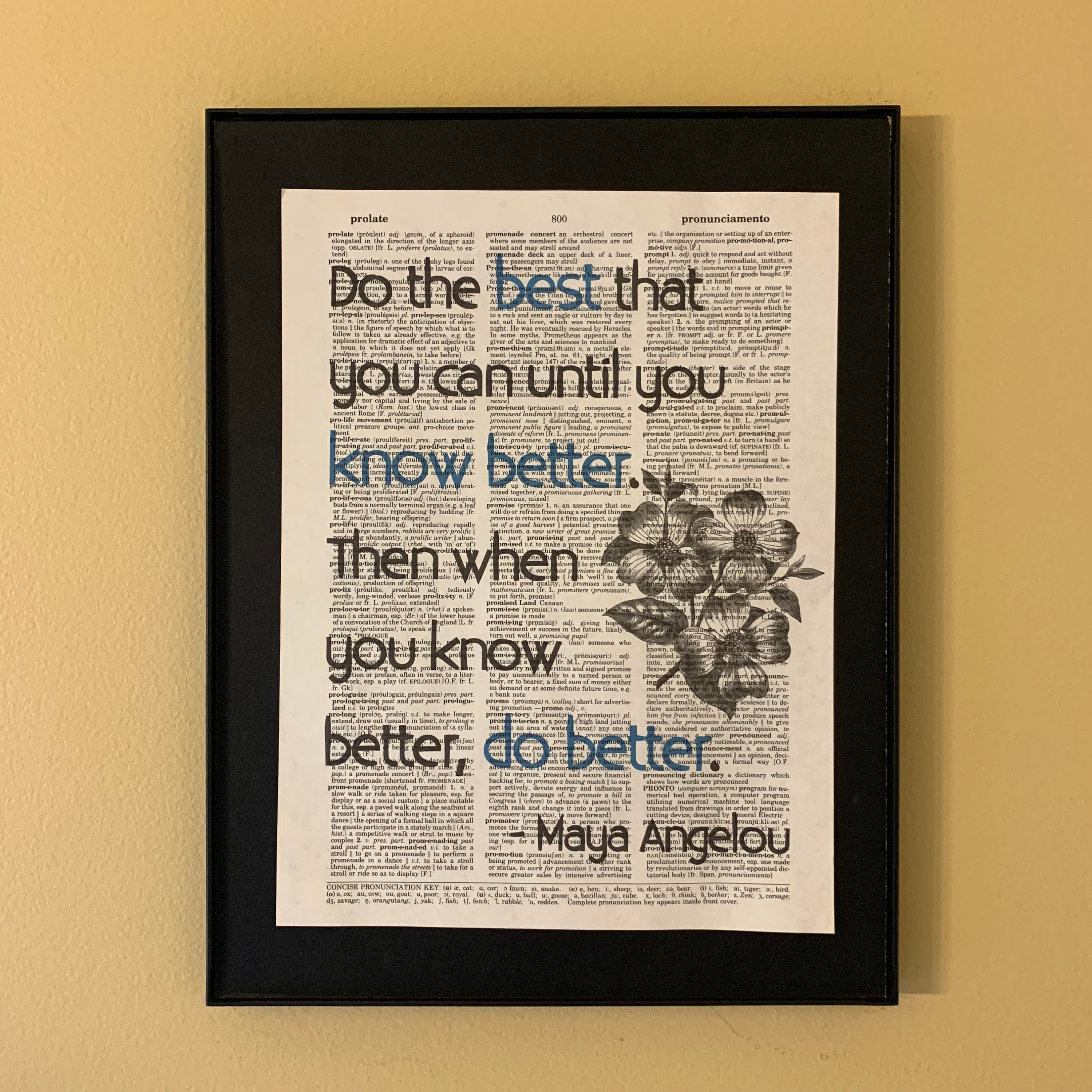 Do the Best That You Can Until You Know Better. Then When You - Etsy