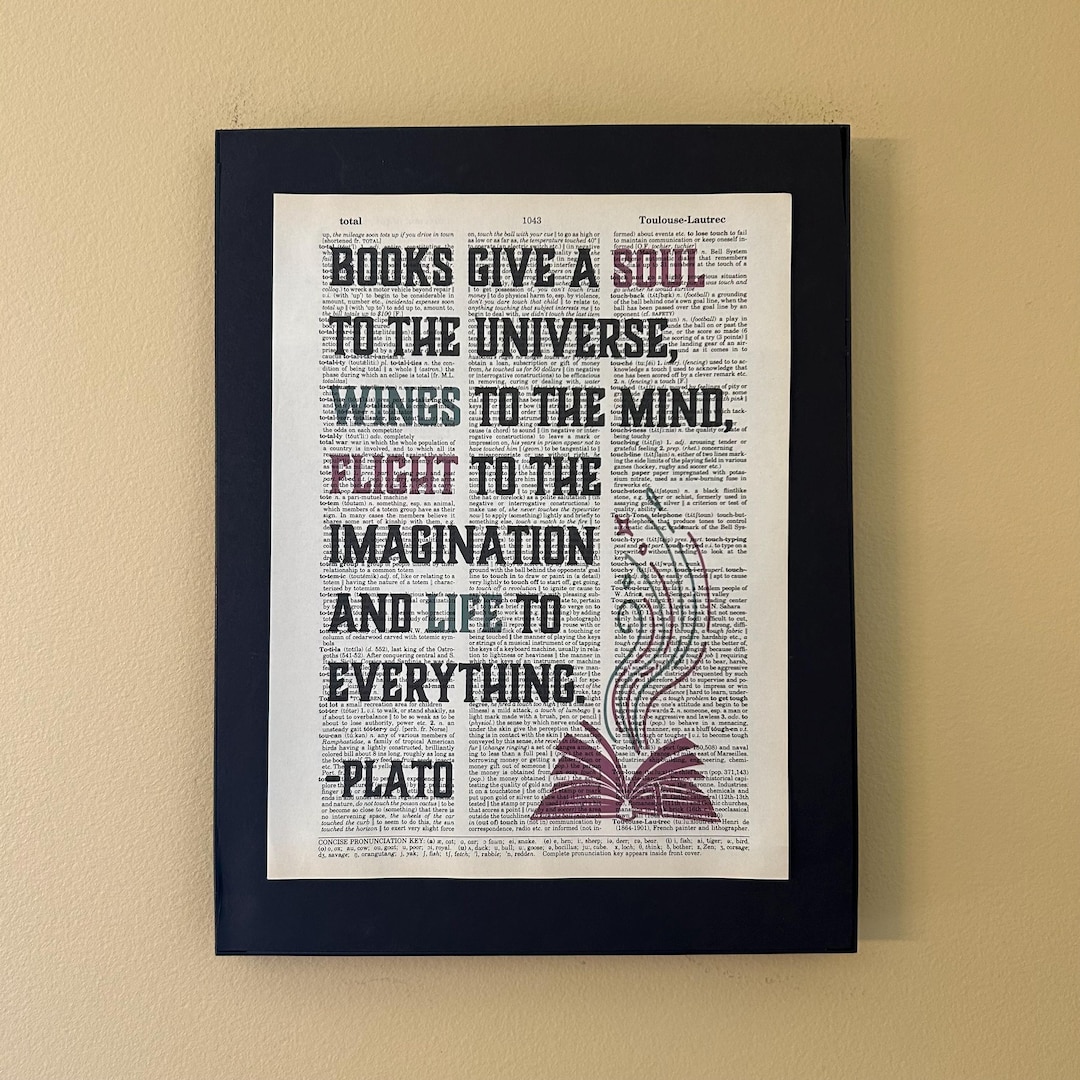 Books Give a Soul to the Universe, Wings to the Mind, Flight to the ...
