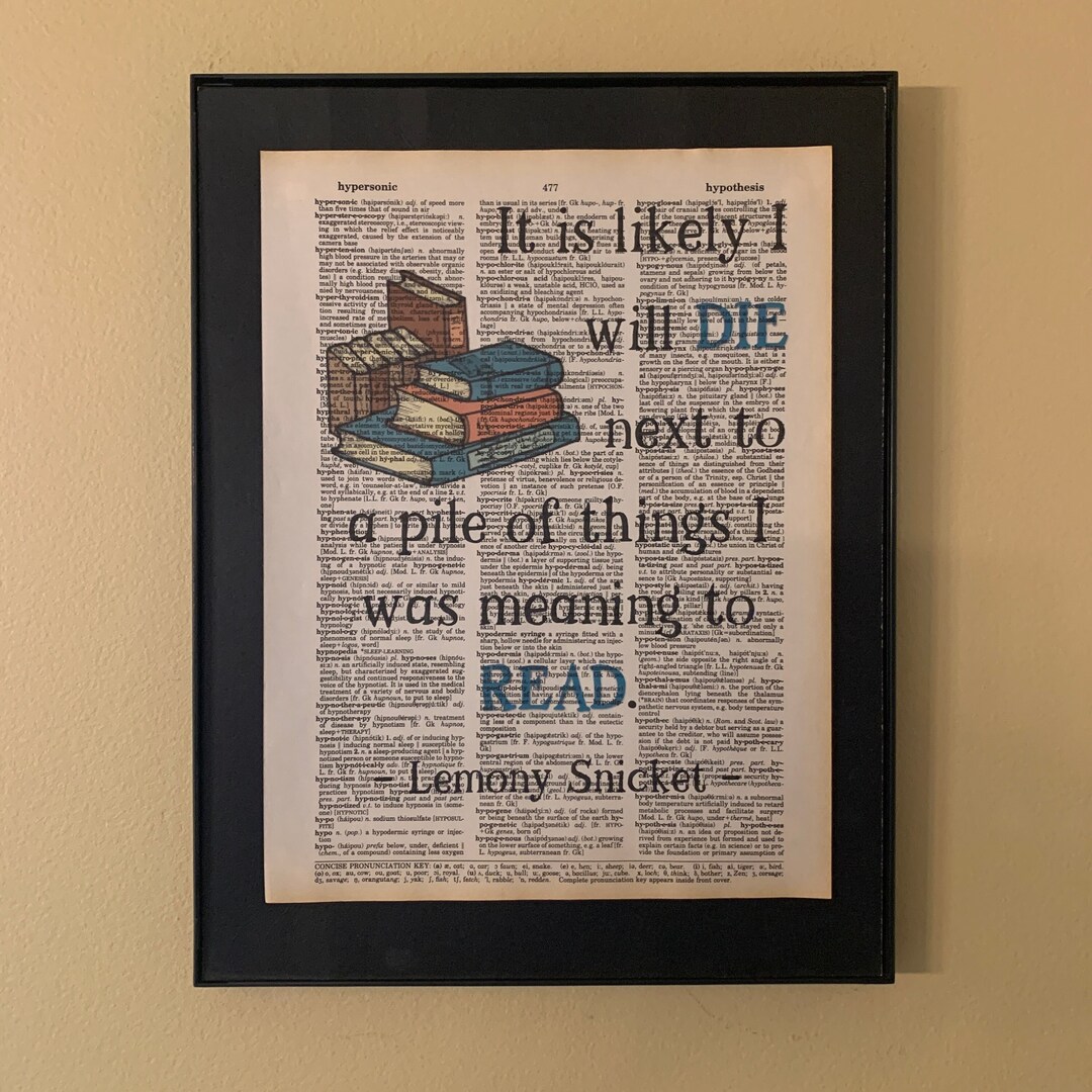 It is Likely I Will Die Next to a Pile of Things I Was Meaning to Read ...