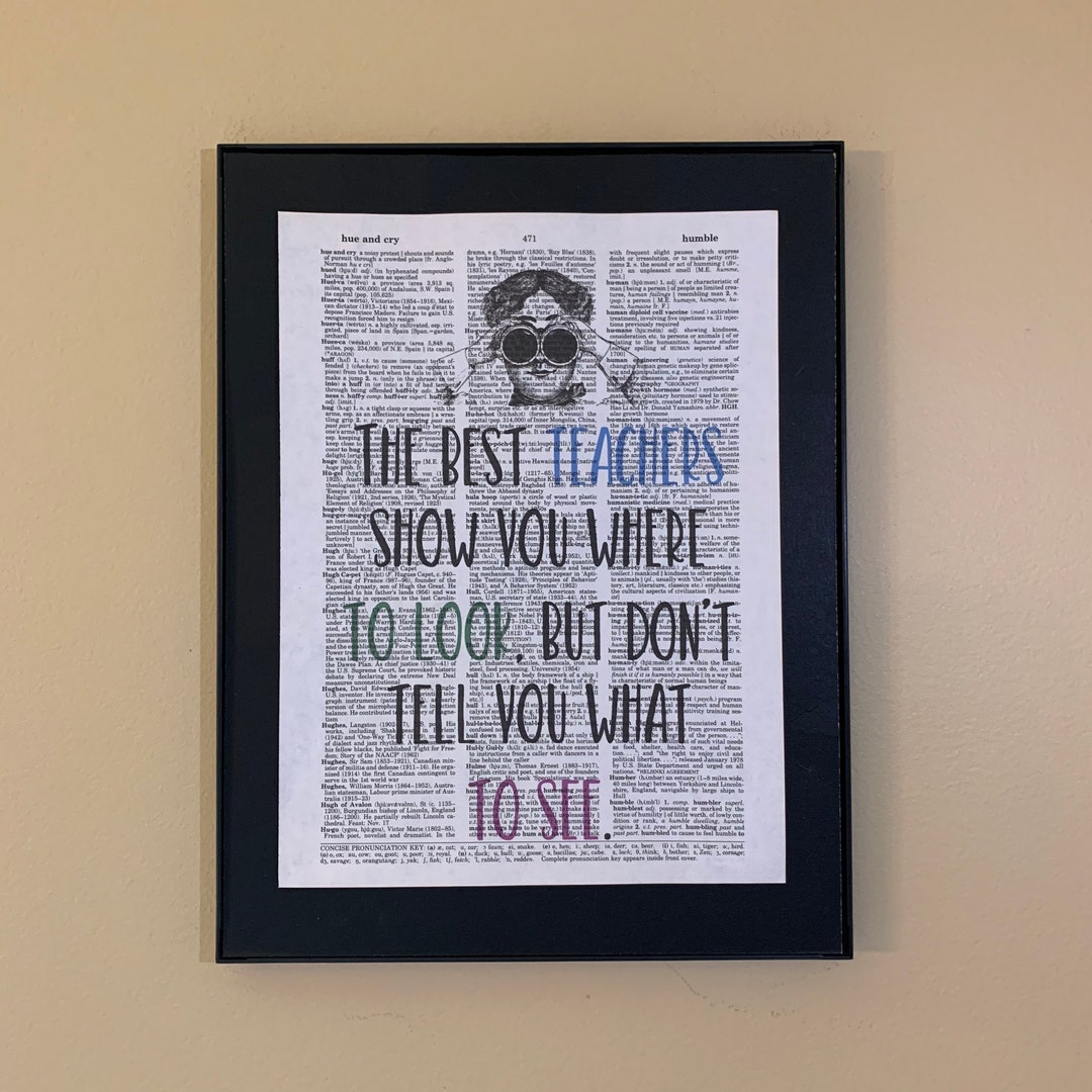 The Best Teachers Show You Where to Look but Don't Tell You What to See ...