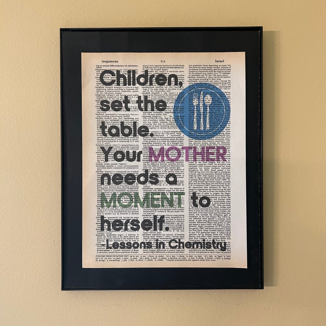 Children, Set the Table. Your Mother Needs a Moment to Herself Lessons ...