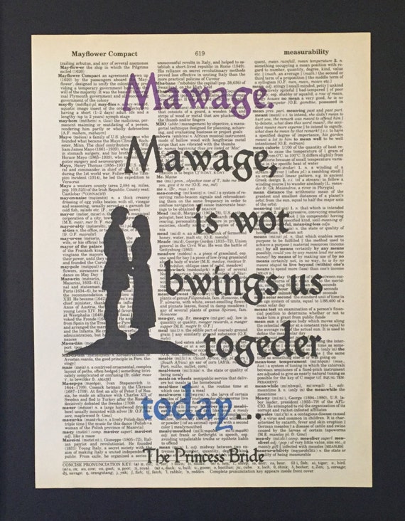 Princess Bride Quotes Mawwiage