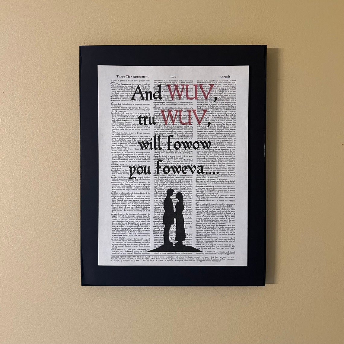 And Wuv, Tru Wuv, Will Fowow You Foweva; Princess Bride; Page Art ...