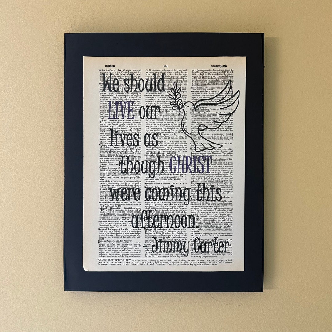 We Should Live Our Lives as Though CHRIST Were Coming This Afternoon ...