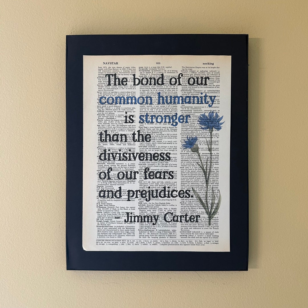 The Bond of Our Common Humanity is Stronger Than the Divisiveness of ...