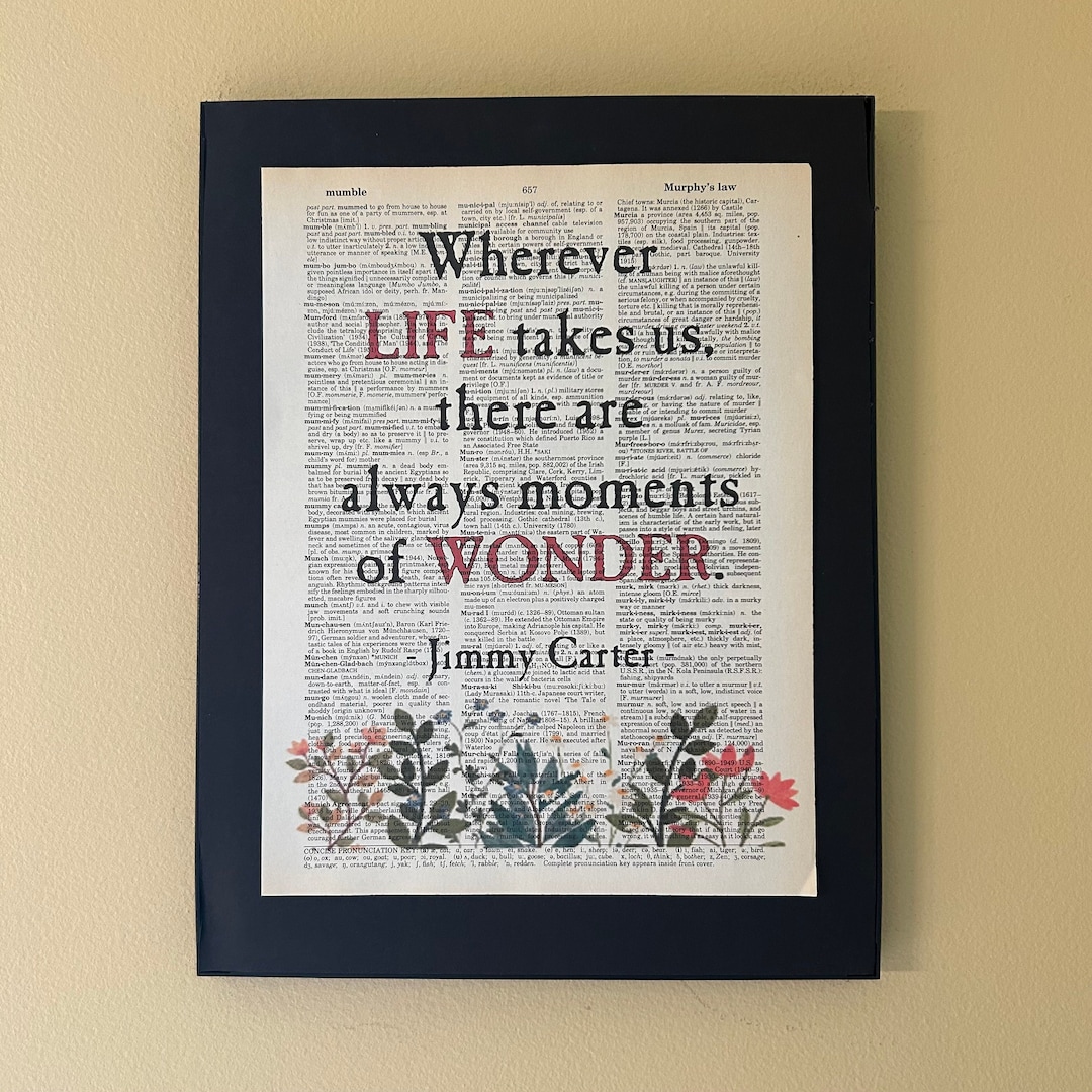 Wherever Life Takes Us, There Are Always Moments of Wonder; Jimmy ...