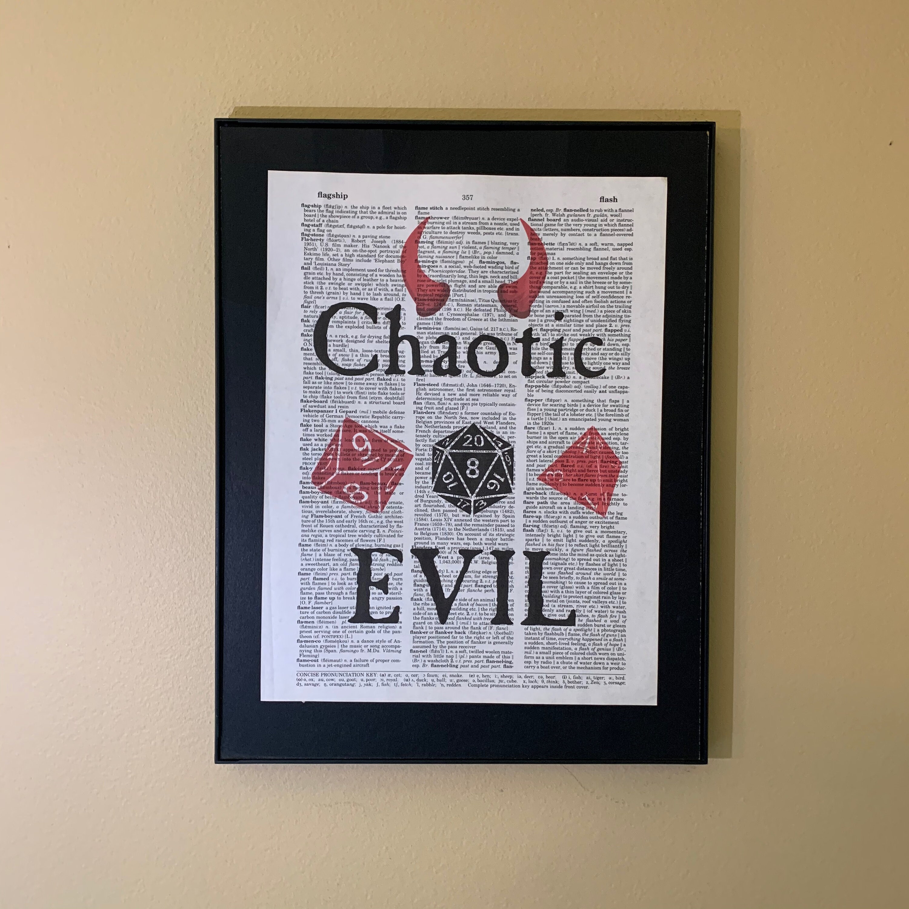 Chaotic Evil Dungeons and Dragons Gifts for gamers Dungeons | Etsy