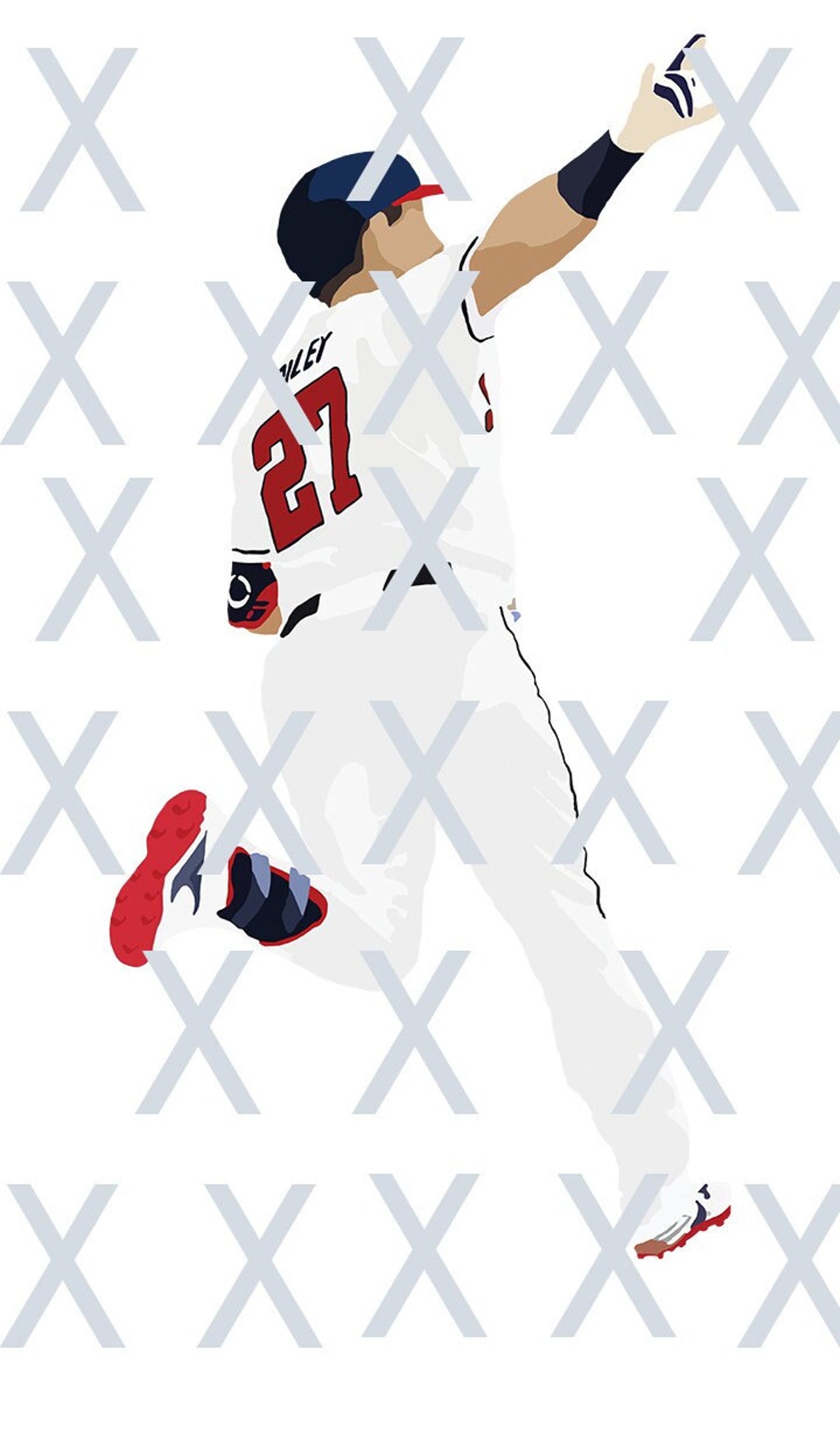 Atlanta Braves Austin Riley Poster Size Digital Print [instant Download ...