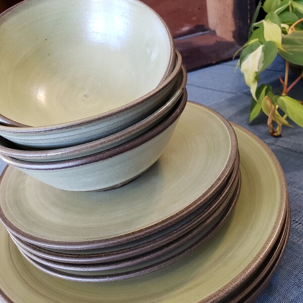 Green Dinnerware - Etsy