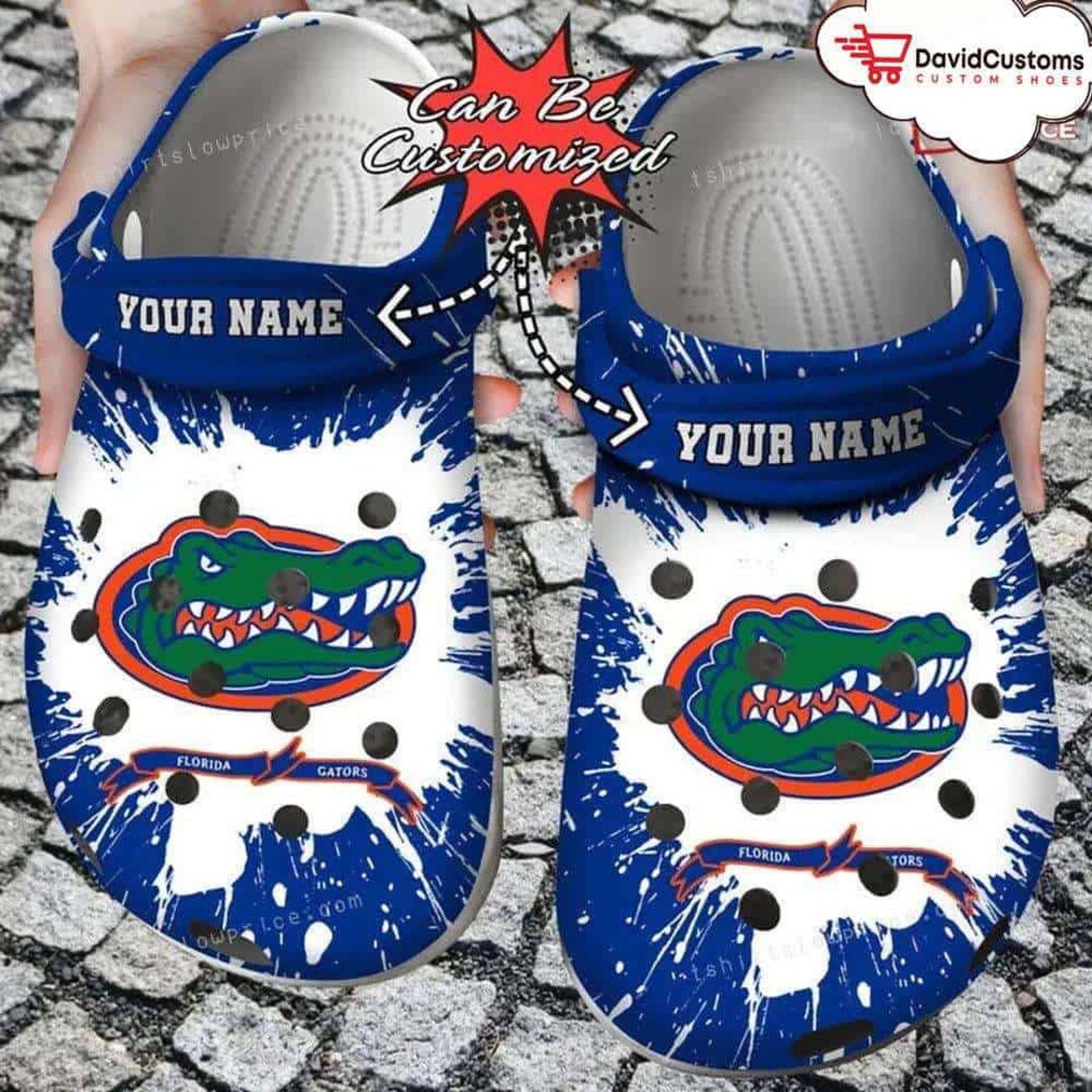 Personalized Florida Gators University Team Clog Shoes, Custom Clog ...