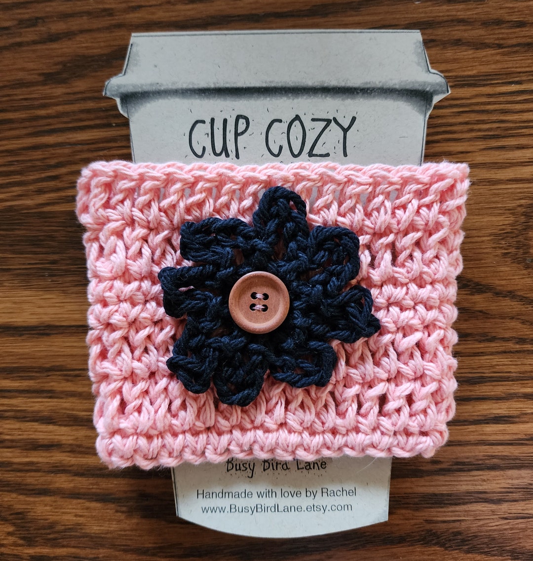 Cup Cozy - Peach Cobbler - Etsy