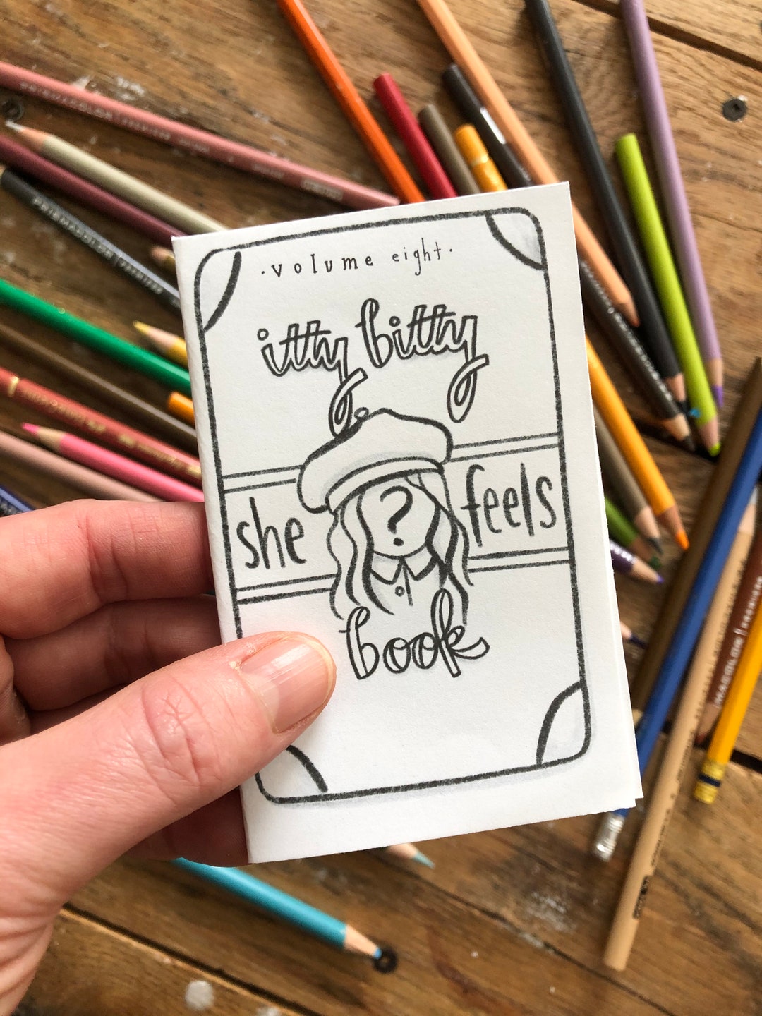 Mini Colouring Book | Itty Bitty SHE FEELS Book | Adult Colouring Page ...