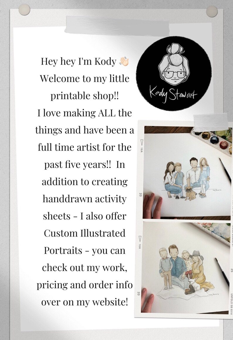 Paper Doll Printable MINI Paper Doll STARTER SET Craft Kit - Etsy Canada