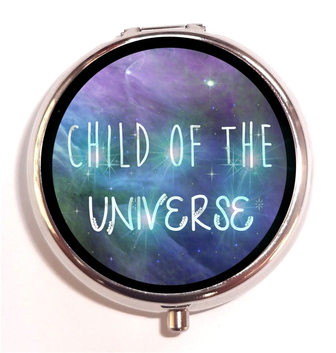 Child of the Universe Pill Box Pillbox Case Holder Mystical - Etsy