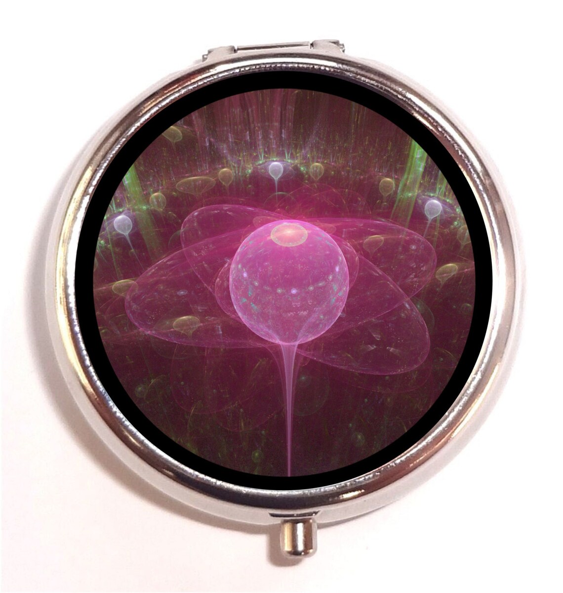 Trippy Fractal Pill Box Pillbox Case Holder Trippy Pop Art | Etsy