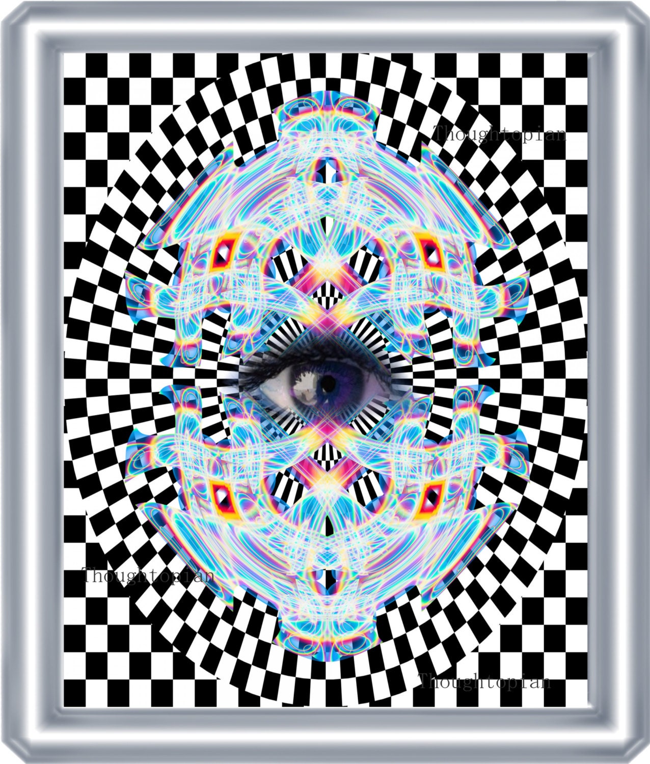 Trippy Third Eye Art