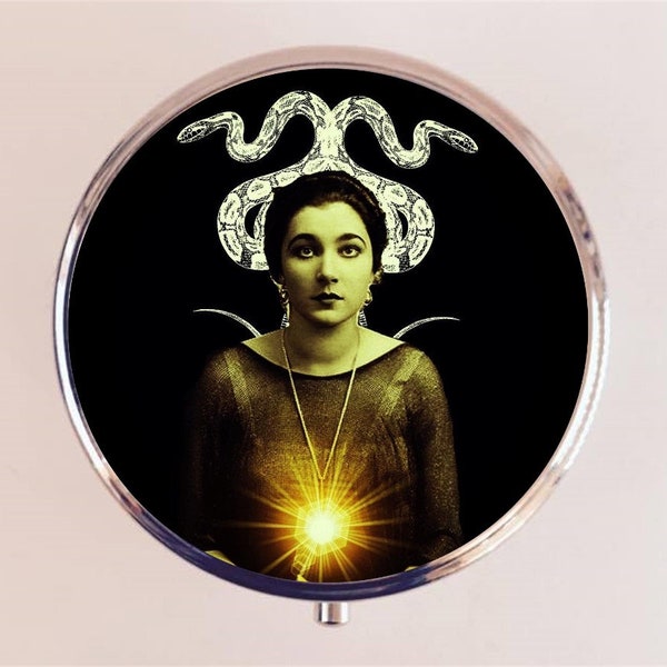 Art Deco Pill Box - Etsy