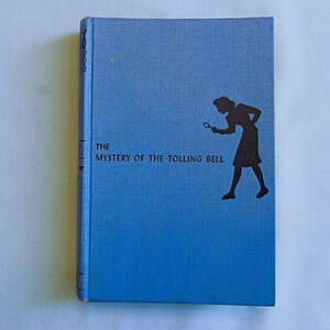 Nancy Drew Book, ‘mystery of the Tolling Bell’, 1950s Reprint of 1946 Original, Number 23 of ...