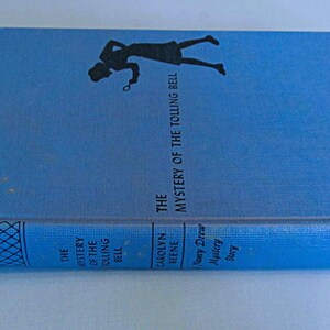 Nancy Drew Book, ‘mystery of the Tolling Bell’, 1950s Reprint of 1946 Original, Number 23 of ...