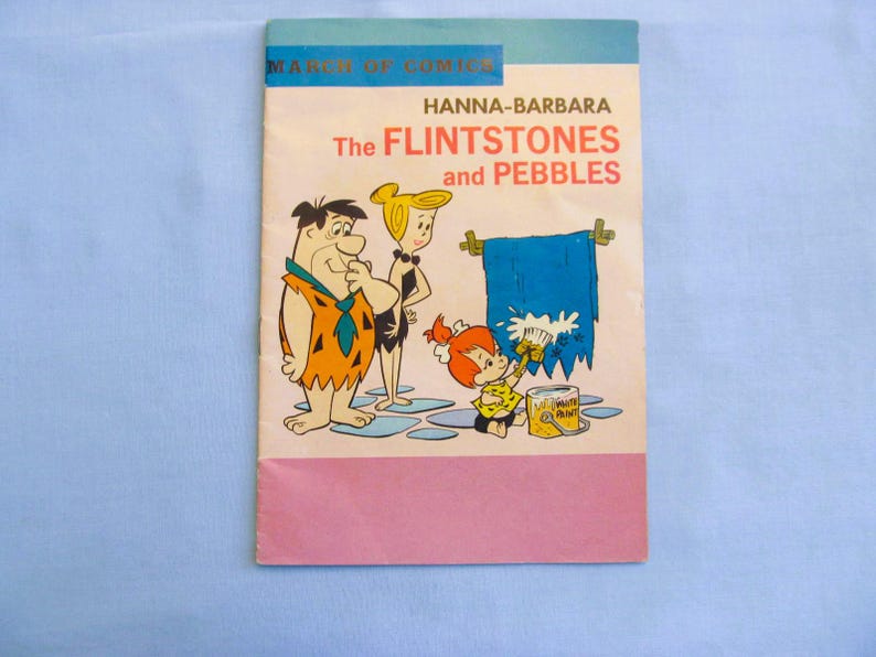 Flintstone Comics Booklet, 1965 March of Comics Issue #271, Barney and ...