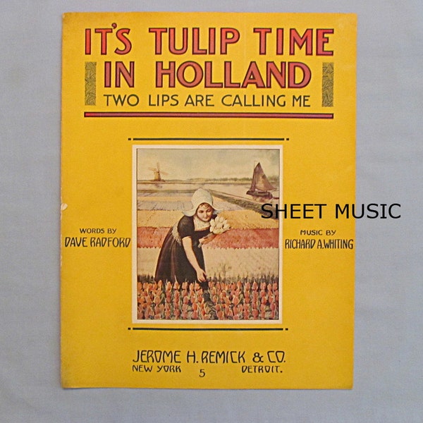 Tulip Time - Etsy