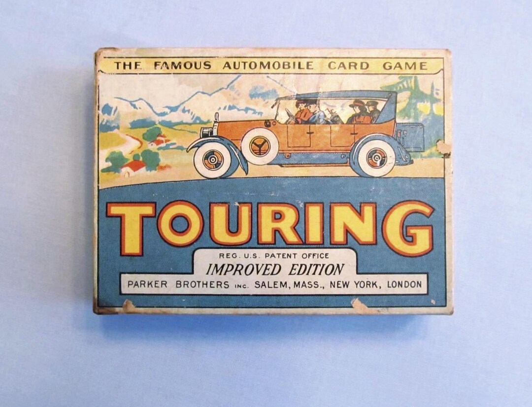 1926 Touring Automobile Card Game, Cards Are Complete in Original ...