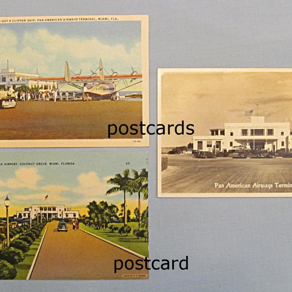 Pan Am Postcards - Etsy