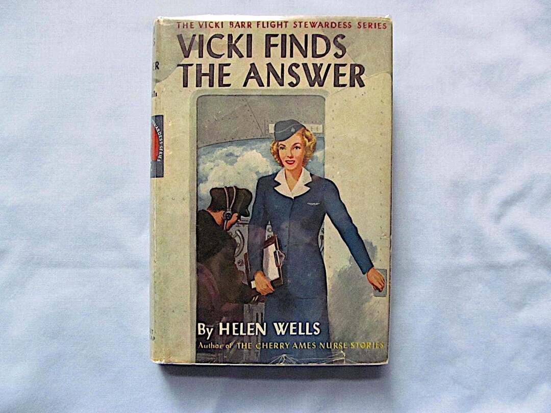 1947 Vicki Barr Book Series, 'vicki Finds the Answer', Flight ...