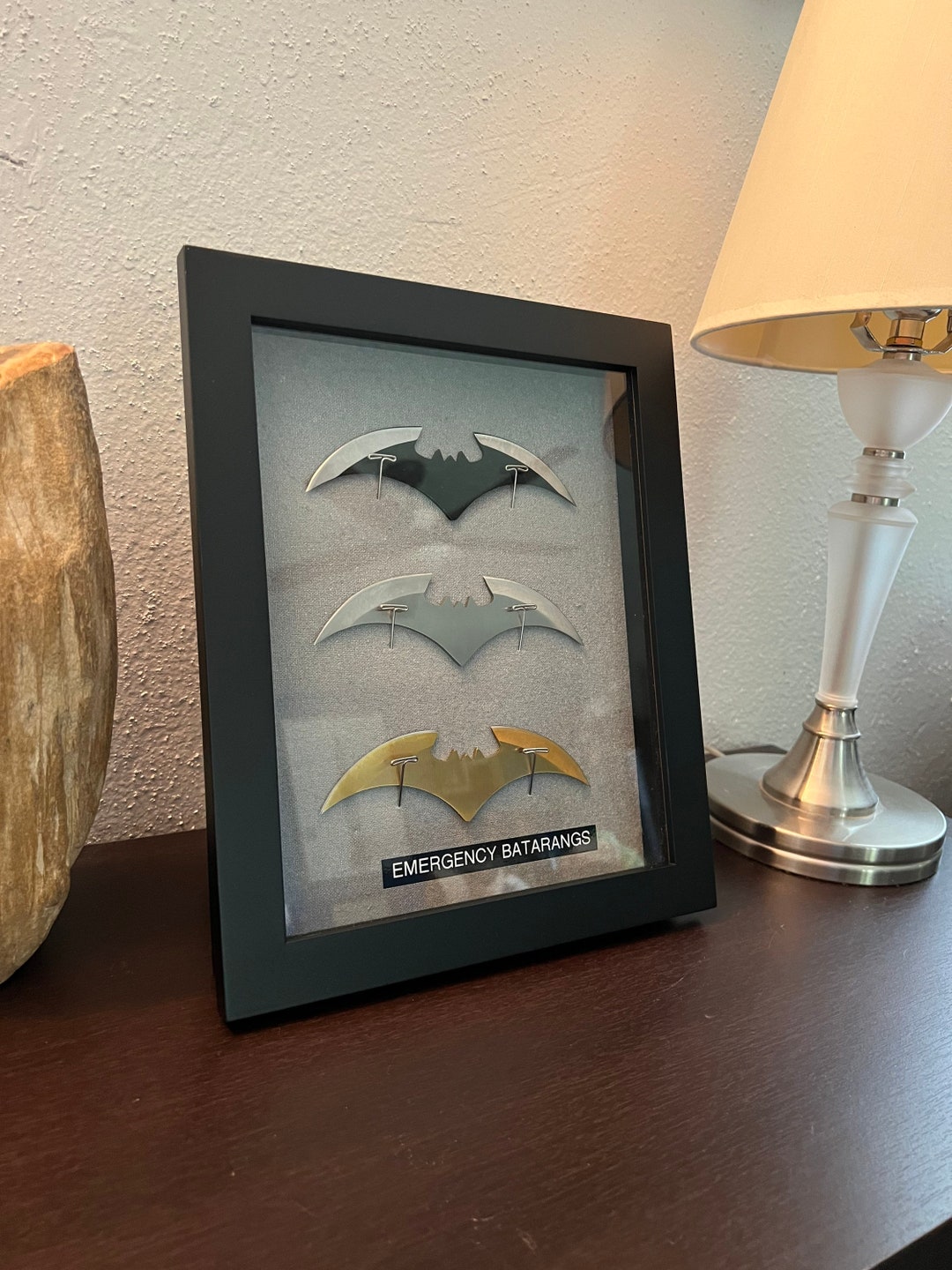 Emergency Batarangs Wall Mount Display 3 Different Comic / Animated ...