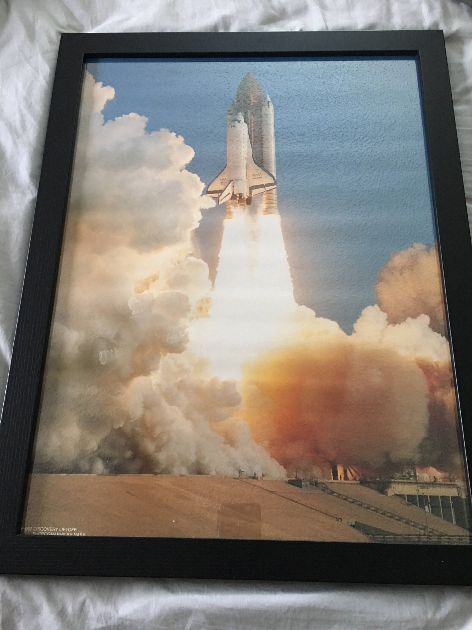NASA Space Shuttle DISCOVERY Liftoff Photo Paper Poster F-062 - New ...