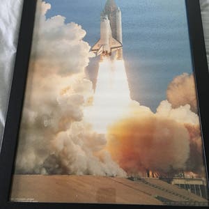 NASA Space Shuttle DISCOVERY Liftoff Photo Paper Poster F-062 - New ...